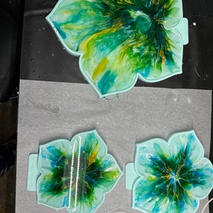 Stencil for Resinart Clock, Template for Resin Clock, With Holes for ...