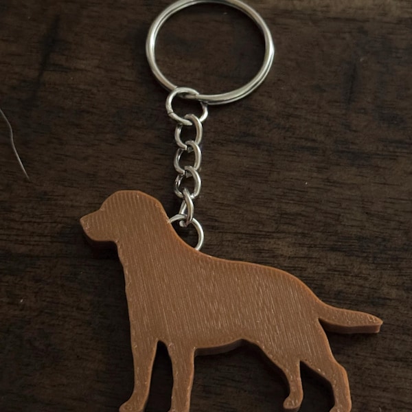 Labrador Retriever Keychain , Dog Keychain, Black Lab Keychain, Black ...