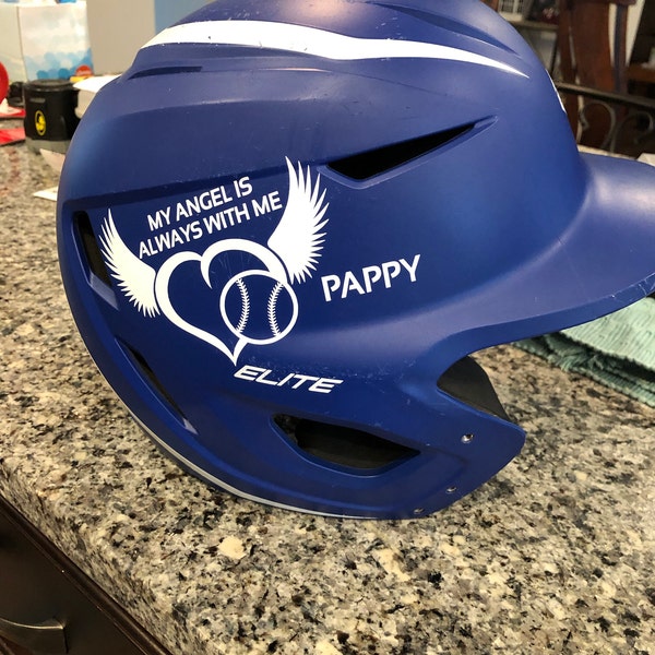 Personalized in Loving Memory Baseball Decal - Car, Truck, Window Vinyl ...