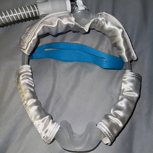 Satin CPAP Headgear Cover Set: Hair & Wrinkle Protection - Etsy