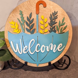 Chevron Geometric Welcome Sign Digital Download Round Door - Etsy