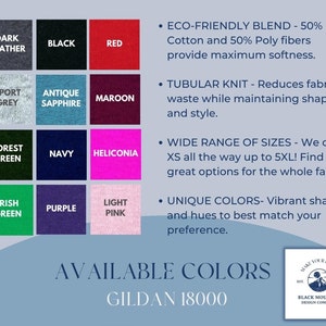 Bella Canvas 3945 Bella 3945 2022 Color Chart Size - Etsy