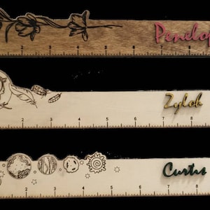 Laser Cut Wooden RULER Cm Svg File School Laser Cut File and School ...