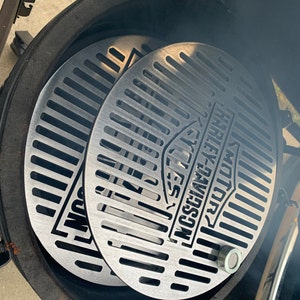 Custom Double Decker Big Green Egg Grill Grates - Etsy