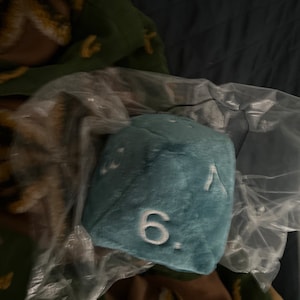 Handmade Embroidered D20 20 Sided Dice Plush Pillow or Stuffed - Etsy