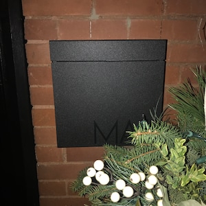 MARTIN B Square Modern and Contemporary Mailbox, Vsons Design Original ...