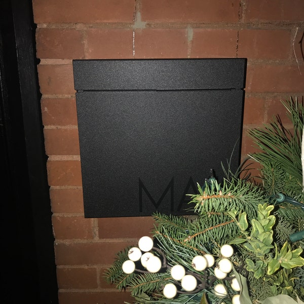 MARTIN B - Square Modern and Contemporary Mailbox, Vsons Design ...