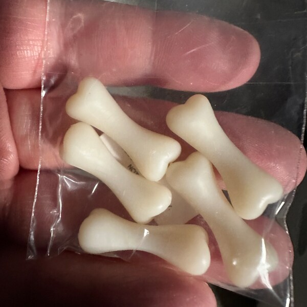 Miniature Bones, Halloween Miniatures, Fairy Garden Accessories ...