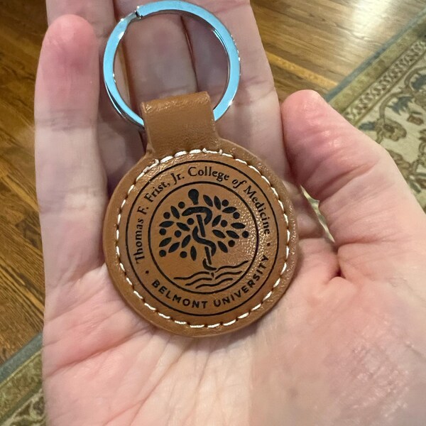 Custom University Logo Keychains Handmade Personalized GRADUATION Gift ...