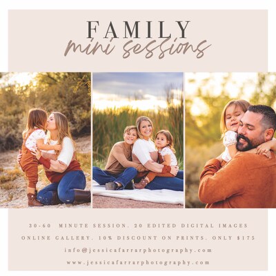 CANVA Senior Mini Sessions Template Graduation Mini Session - Etsy