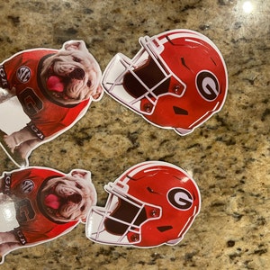 UGA: Georgia Bulldogs Spike Squad Savage Pads Photo Picture Print ...