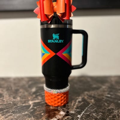 Orange Mango Waffle Silicone Boot Stanley/simple Modern/brumate ...