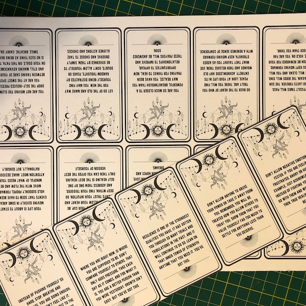 Spirit Messages Oracle Cards - Printable Deck With Guidance From Your ...