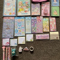 Cute School Supplies Box Kawaii Stationery Box Back to School Box Gifts ...