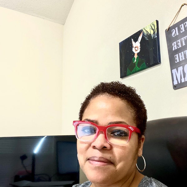 Delta Reading Glasses - Delta Sigma Theta Gifts - Soror Gifts - DST Glasses - Red and White ...