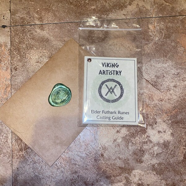 Rune Stone Casting Guide, Elder Futhark Pocket Casting Guide, Rune Book ...
