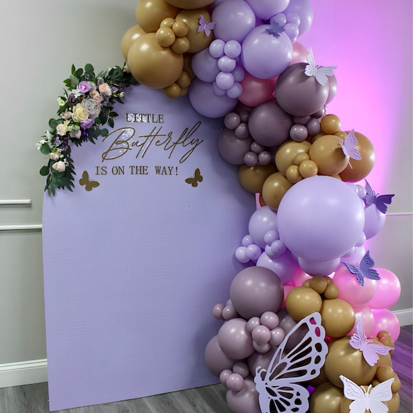 3D Purple Paper Butterfly Cutouts Paper Butterflies Purple Butterfly ...