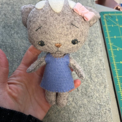 Pocket Kitty Pdf Pattern Casper and Truffle - Etsy