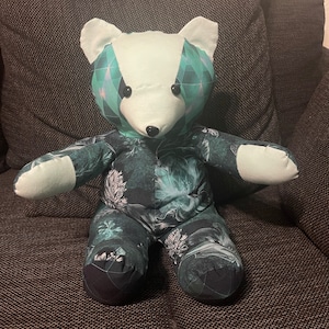 Memory Bear Pattern 12 Easy Sewing Pattern Simple Bear Pattern Sewing ...