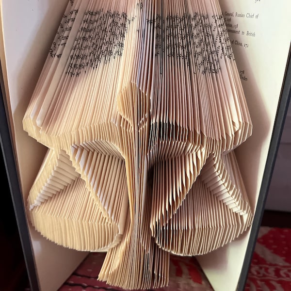 Lotus Flower, Folded Book, Lotus Art, Lotus Book, Meditation Gift ...
