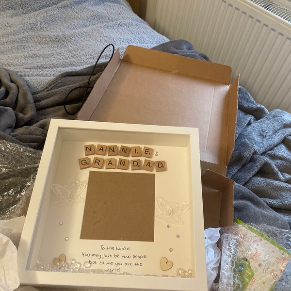 Personalised New Home Gift, House Warming Gift, New Home Scrabble Art ...