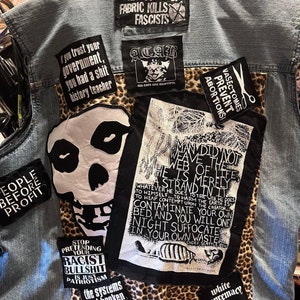 Mother Earth Punk Patches-punk Bands-punk Accessories-antifa - Etsy