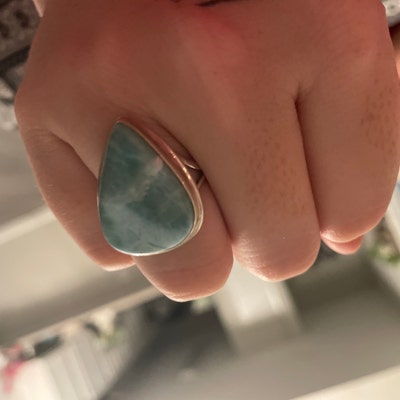 Argentinian Blue Calcite Tumbled One Argentinian Blue Calcite - Etsy