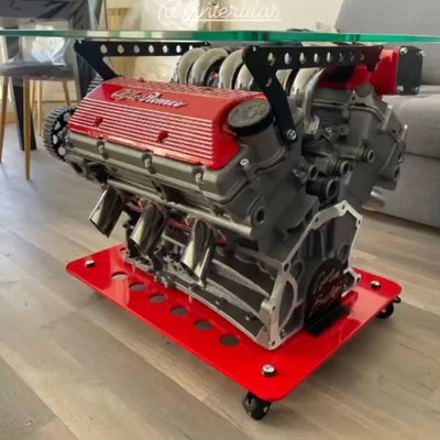 Engine Coffee Table Alfa Romeo V6 Busso - Etsy