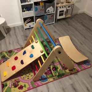 Climbing Triangle With Ramp That Can Be Transformed Into a Climbing ...