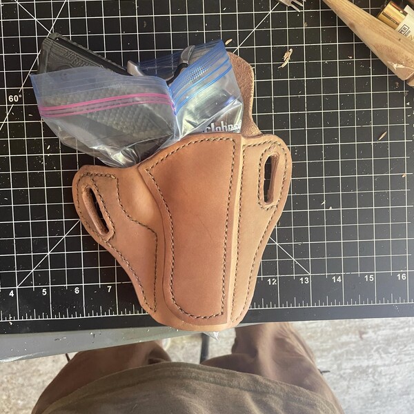 PDF Digital Pattern - 1911 - 3" Avenger Style Leather Holster Pattern ...