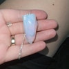 Raw Opalite Crystal Pendulum Reiki Wicca Divination Tool Earthegy 3177 - Etsy