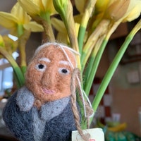 Hanging Mole With Specs Woodland Biodegradable Eco - Etsy UK