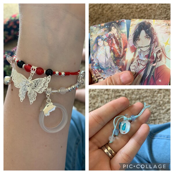 TGCF Chain Bracelet, Xie Lian, Hua Cheng, Tian Guan Ci Fu Bangle ...