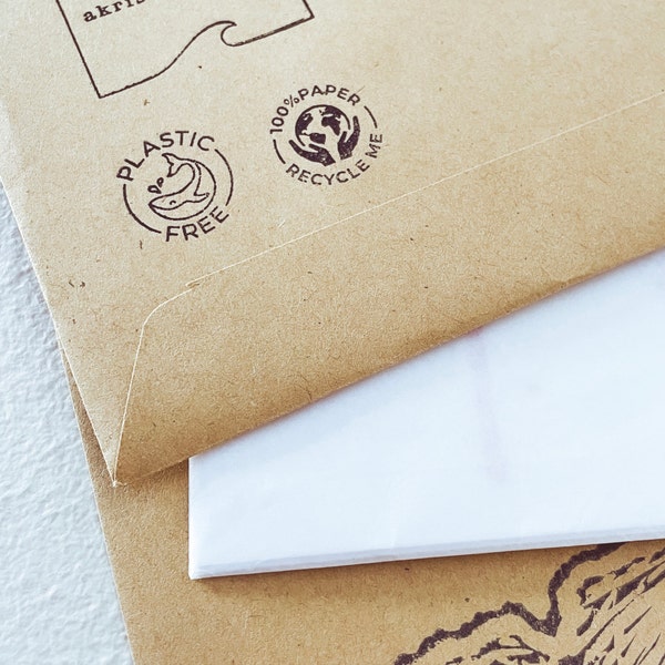 Mini Recycle Symbol Stamp for Recycling Labels, Eco Friendly Packaging ...