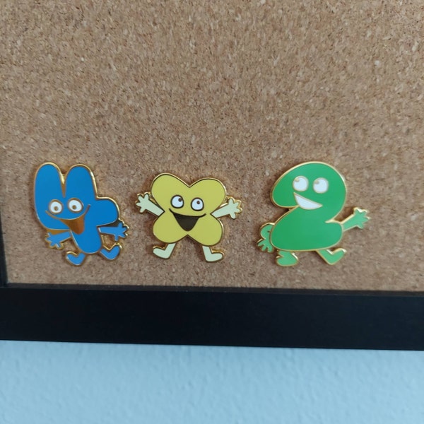 BFB TPOT Two Enamel Pin BFDI - Object Show - Etsy