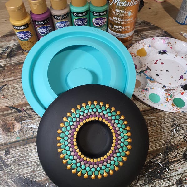 Beginners Basic Mandala Dot Art Pattern 102 Happy Dotting Company Step ...