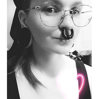 Titanium Surface Piercing, Dermal Piercing Implant Internally Threading ...