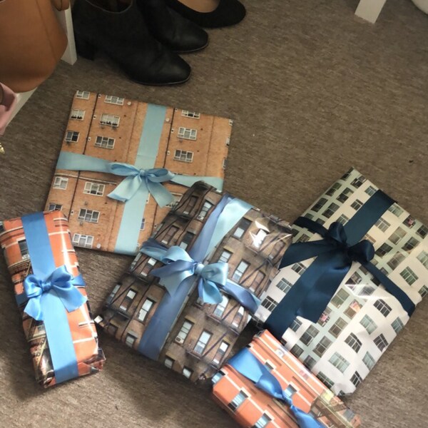 Window Wrapping Paper | 4 X Sheets - Etsy