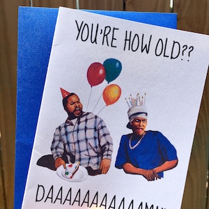 Friday Birthday Card, 90s Pop Culture, Hip Hop Birthday Card, Funny ...