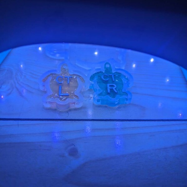 Set of 10 R and L Lead Letters for X-ray Markers - Unmounted Flat Face ...