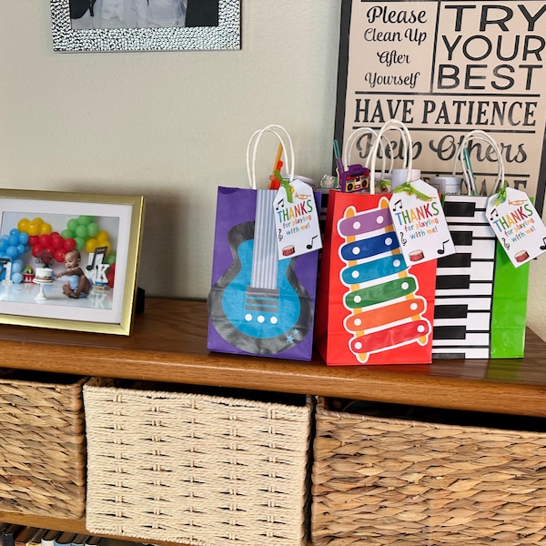 Fox Favor Bag - Candy Bag - Instant Download - Woodland Animals - DIY ...