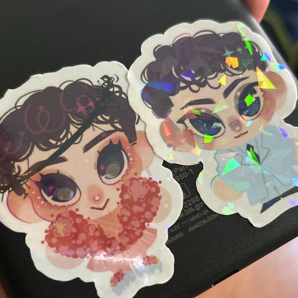 Eurovision 2024 Holographic Stickers batch 1 - Etsy