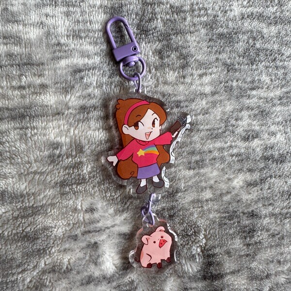 FINAL RESTOCK | Gravity Falls Inspired Keychain Charms - Etsy