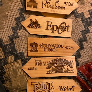 Custom Sign to Disney's Magic Kingdom | Etsy