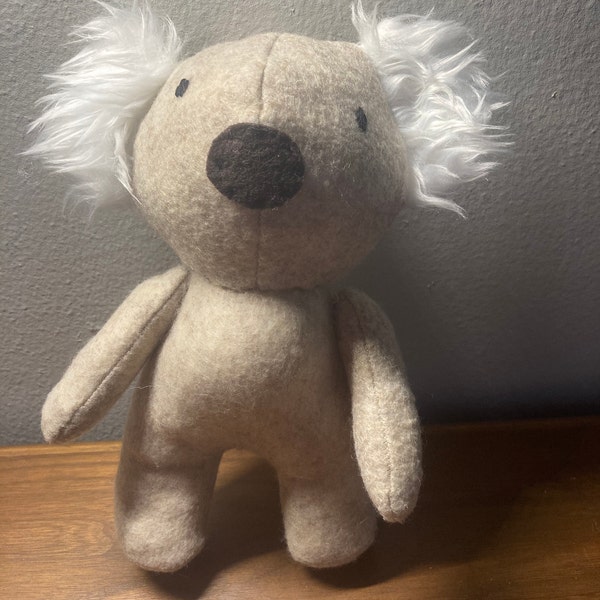 Koala Bear Stuffed Animal, Koala Sewing Pattern, Plush Animal Pattern ...