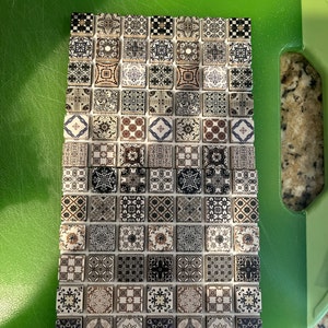 Scale Miniature Brick, School Project, Diorama Scenery Building, Mini ...