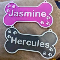 Personalized Dog Crate Sign, Custom Kennel Nameplate, Toy Box Sign ...