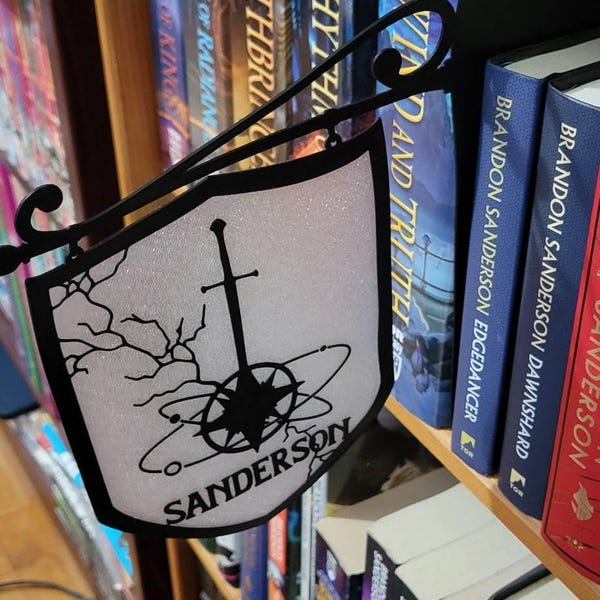 PRE-ORDER* Bookshelf Tab- Brandon Sanderson - Etsy