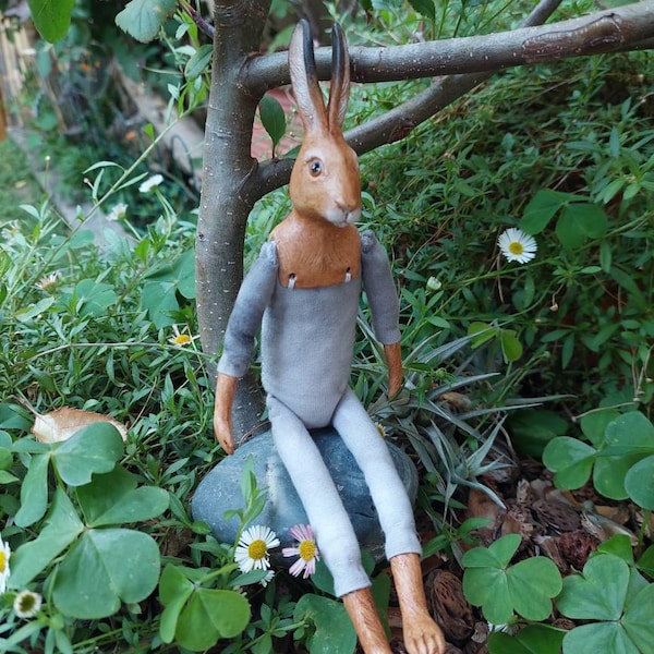 Hare Doll Kit - Etsy UK