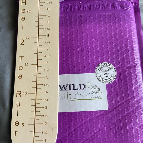 Heel 2 Toe Ruler - Etsy